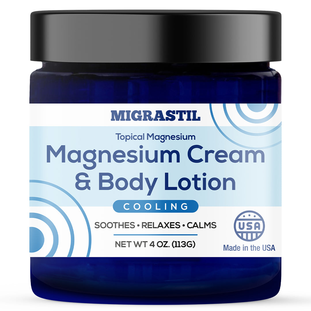 Migrastil Cooling Magnesium Cream – Migrastil Natural Pain Relief